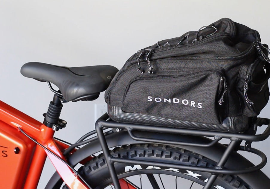 Accessories: SONDORS MXS Fenders, Rack + Bag Kit - – Go Ebikes